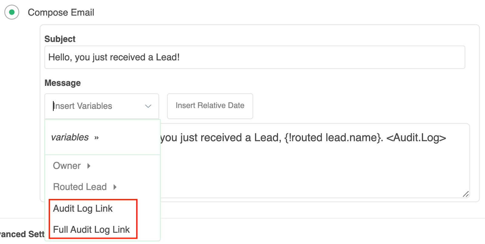 Routing - Send Notification Node Guide – LeanData Help Center