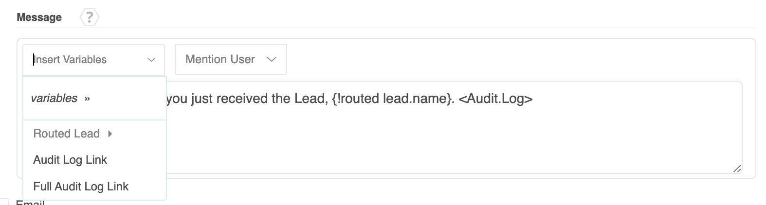 Routing - Send Notification Node Guide – LeanData Help Center