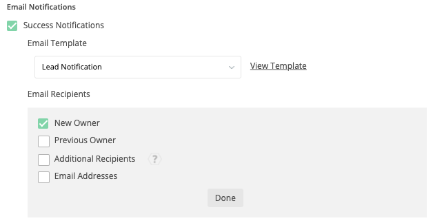 Routing - Route to Matched Activity – LeanData Help Center