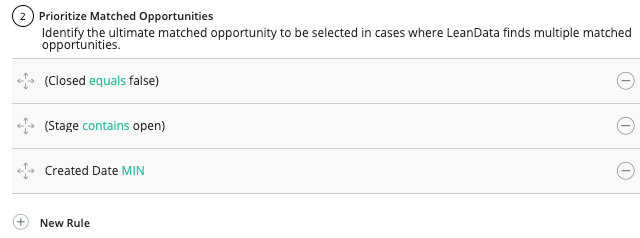 Contact Routing Contact To Opportunity Match Node Guide Leandata Help Center 
