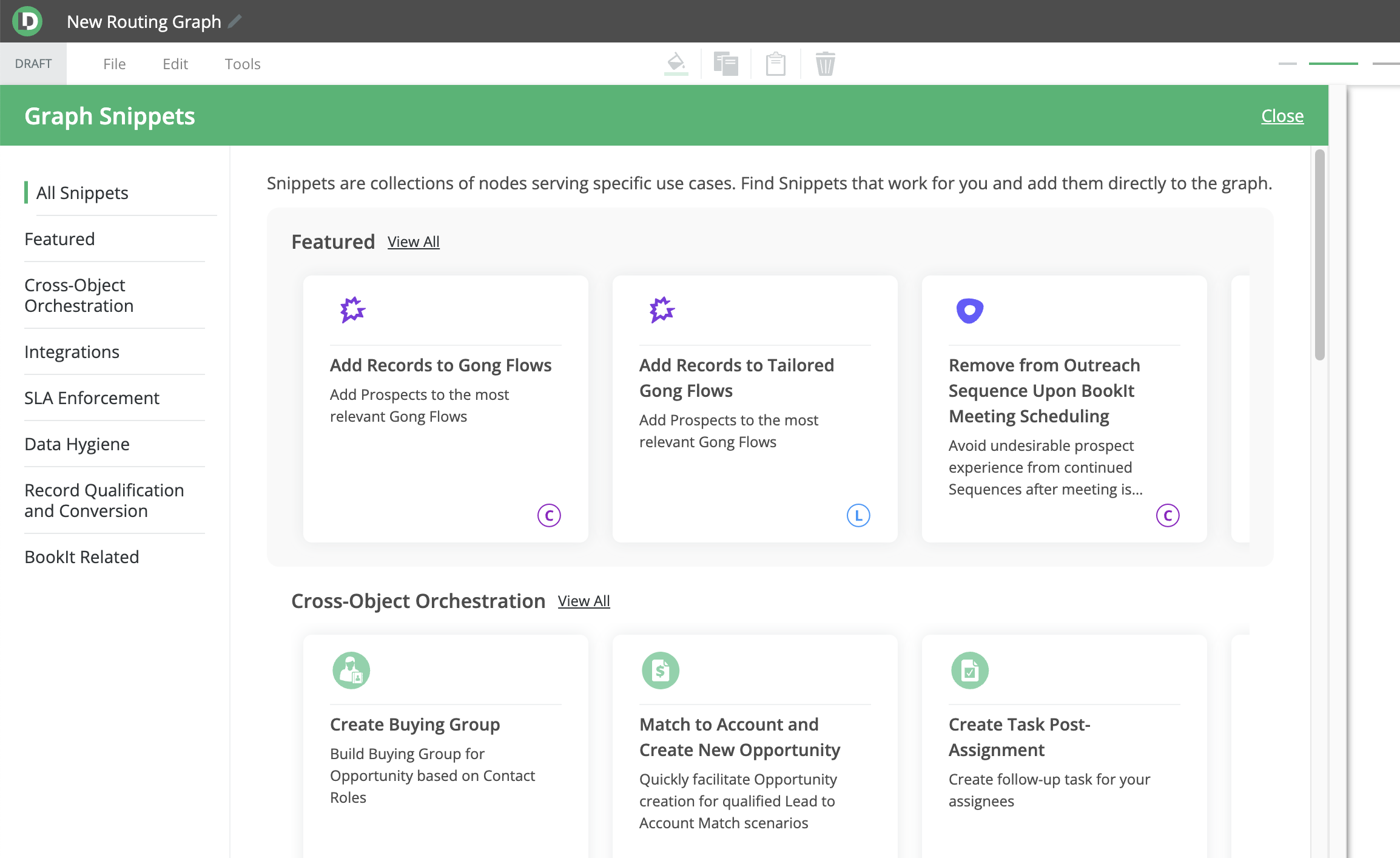 Routing Snippets Guide – LeanData Help Center